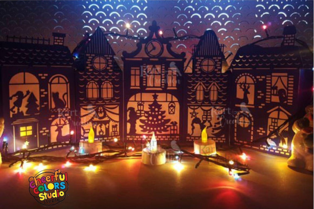 Christmas Houses Village Bundle PDF - Etsy