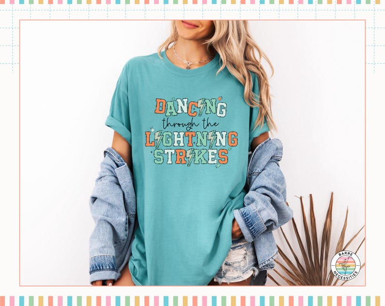 Dancing Through the Lightning Strikes PNG Graphic – Dance Apparel for ...