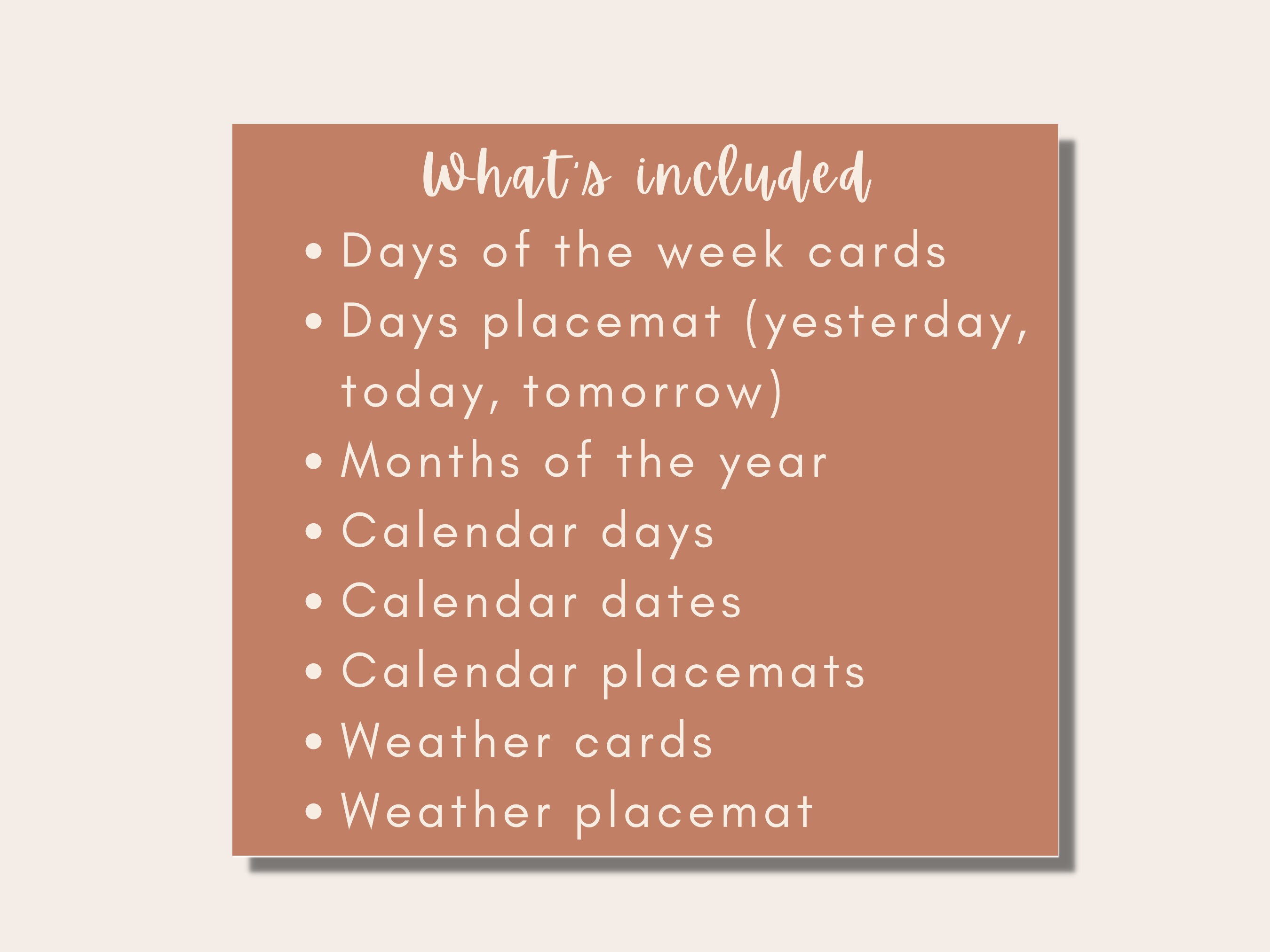 2025 Classroom Calendar Display and Weather Chart, Boho Classroom Decor ...