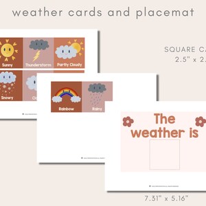 2025 Classroom Calendar Display and Weather Chart, Boho Classroom Decor ...
