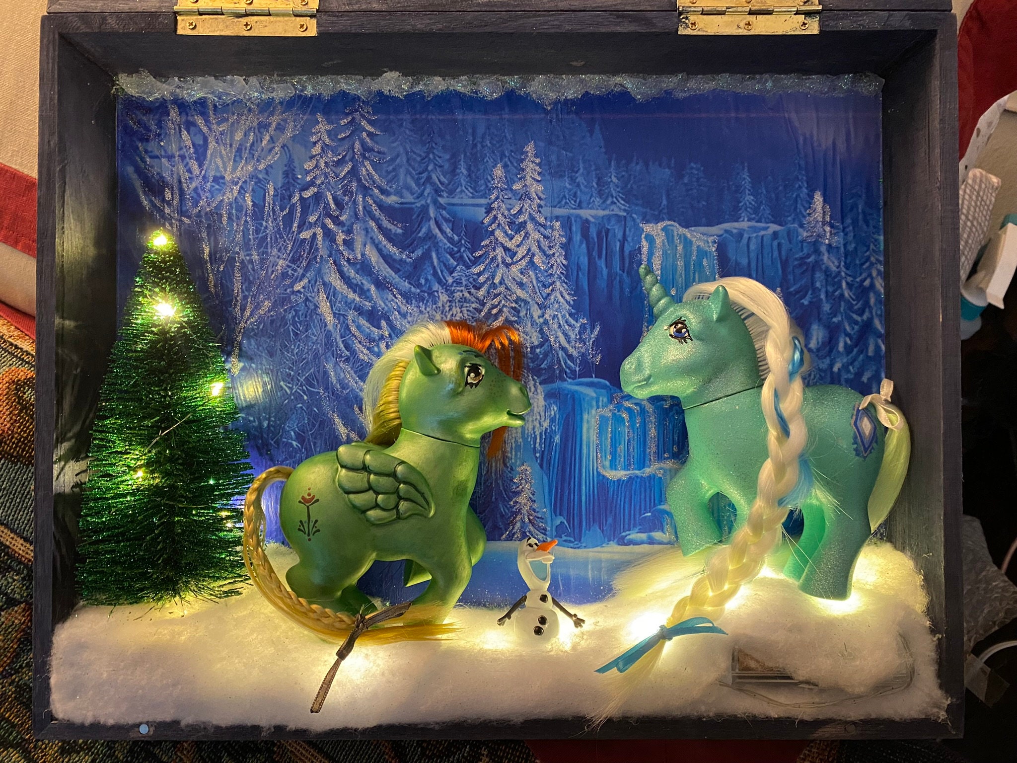 MLP Does Animated Movie Fan Part II Hanging Shadowbox - Etsy