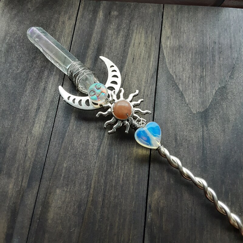 Crystal Wand - Etsy