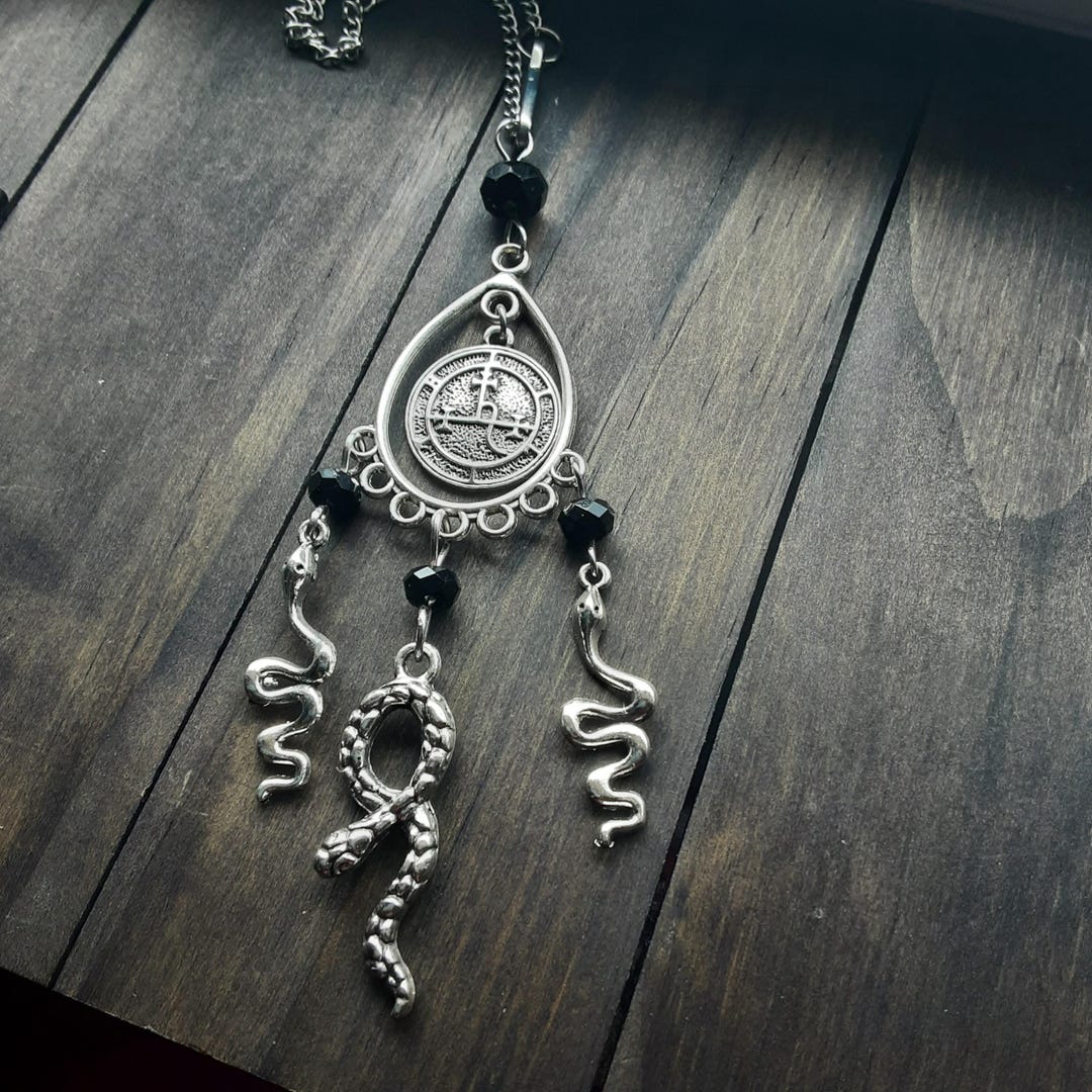 Lilith Sigil Car Mirror Hanger Charm, Travel Protection for Witch ...