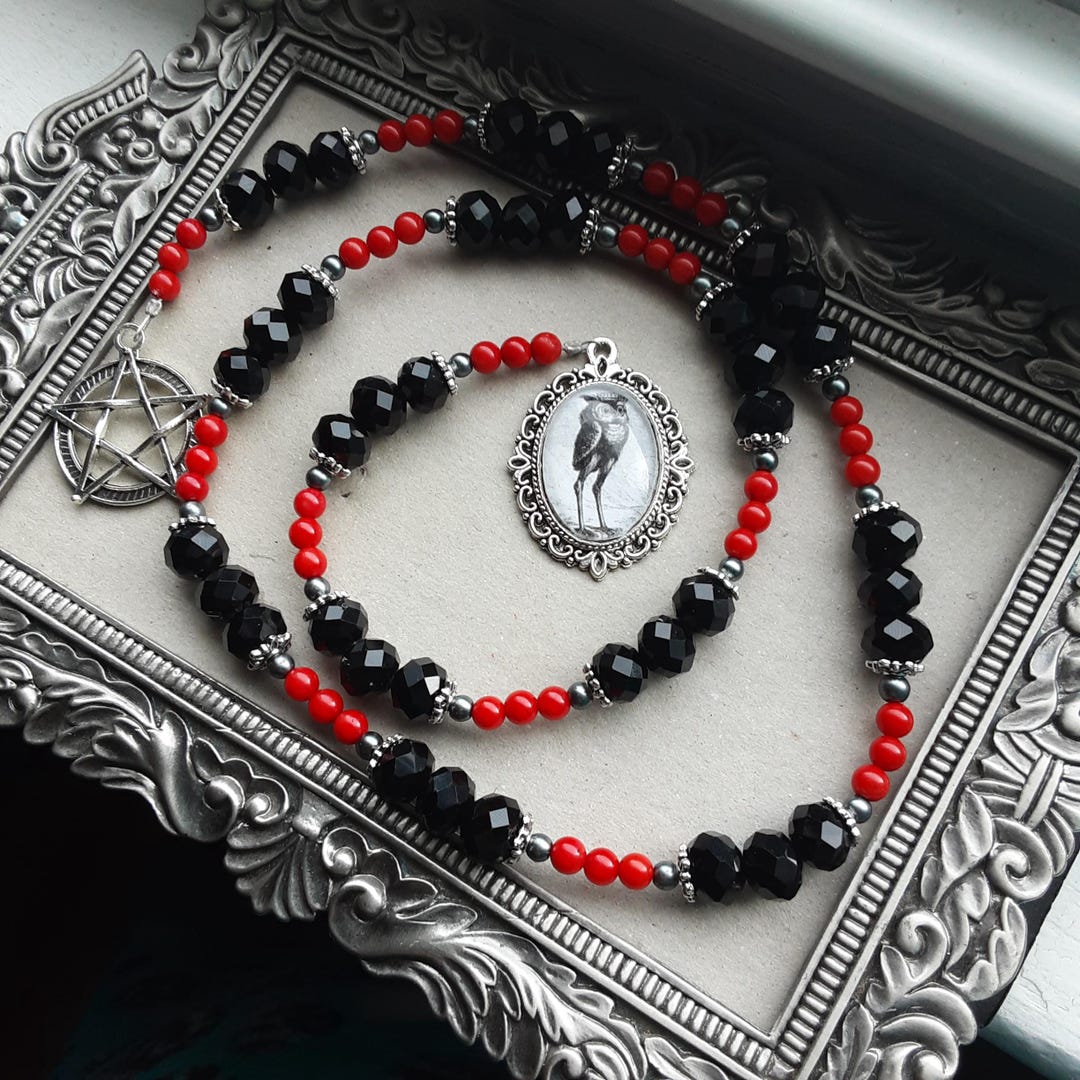 Stolas Prayer Beads, Ars Goetia Demon Owl - Etsy