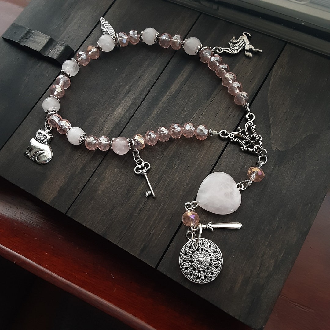 Freyja Prayer Beads Pagan Witch's Ladder Shield Maiden Valkyrie Rose ...