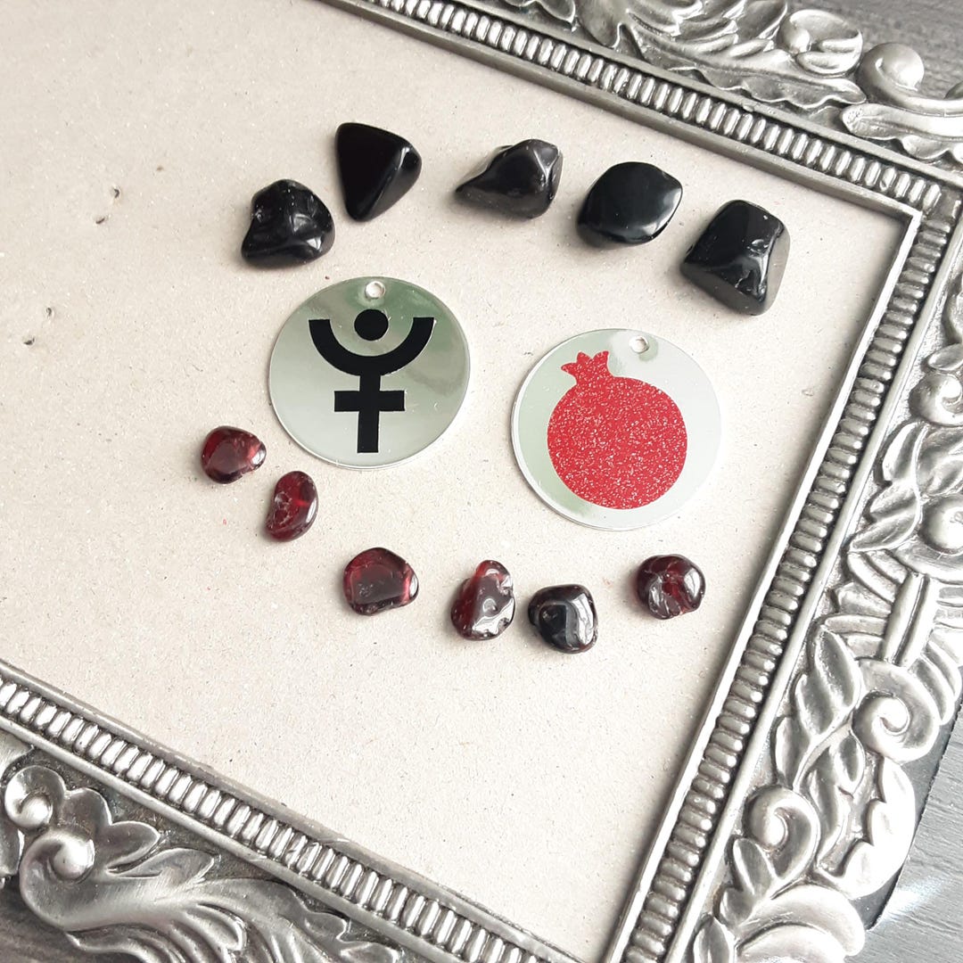 Hades and Persephone Altar Decor Set - Etsy