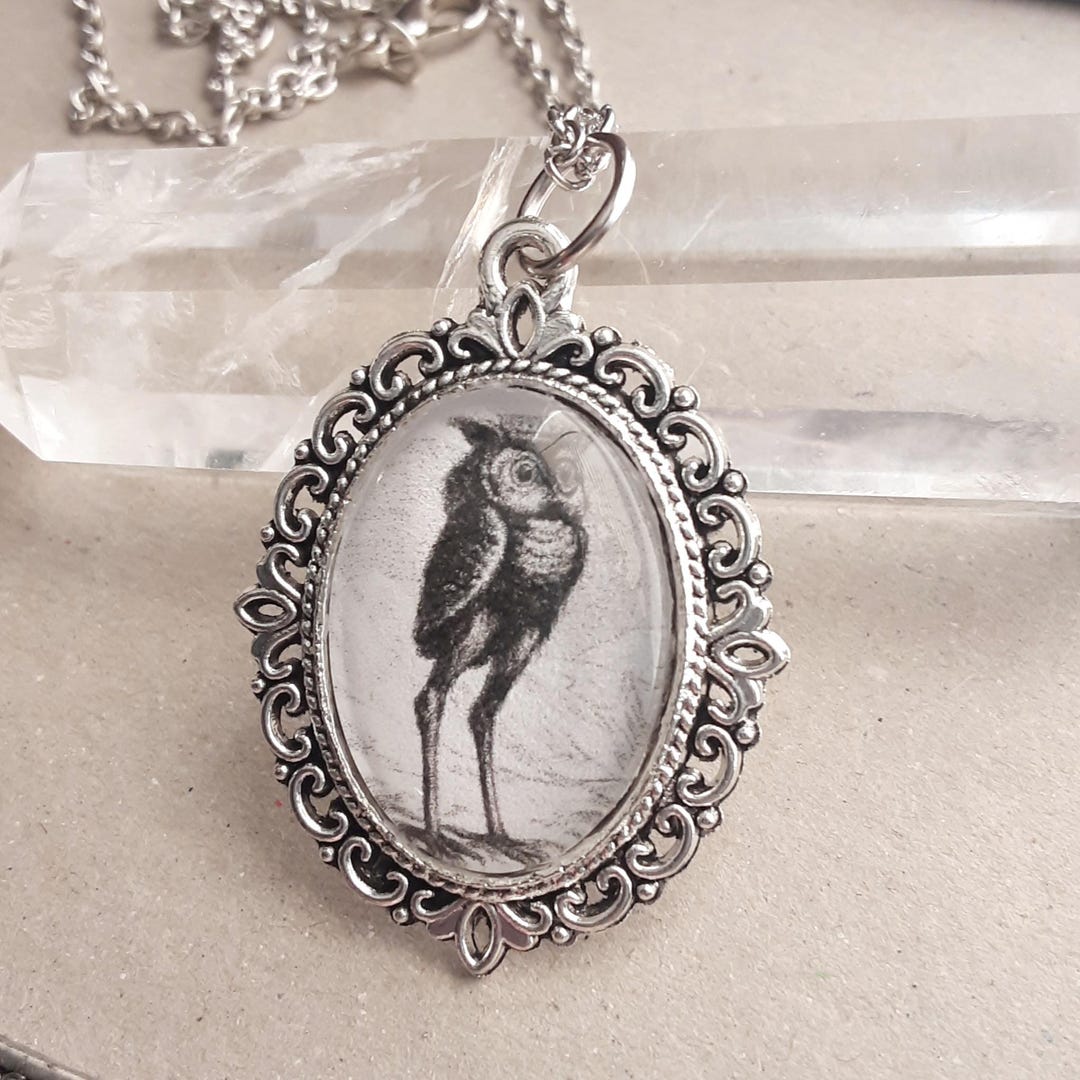 Stolas Owl Necklace - Etsy