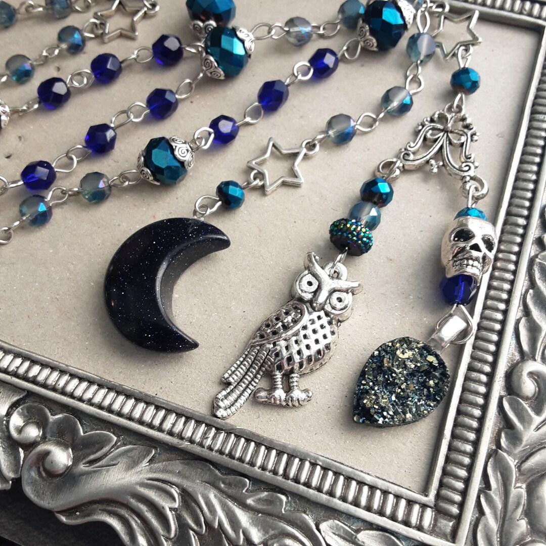 Nyx Prayer Beads Greek Goddess - Etsy