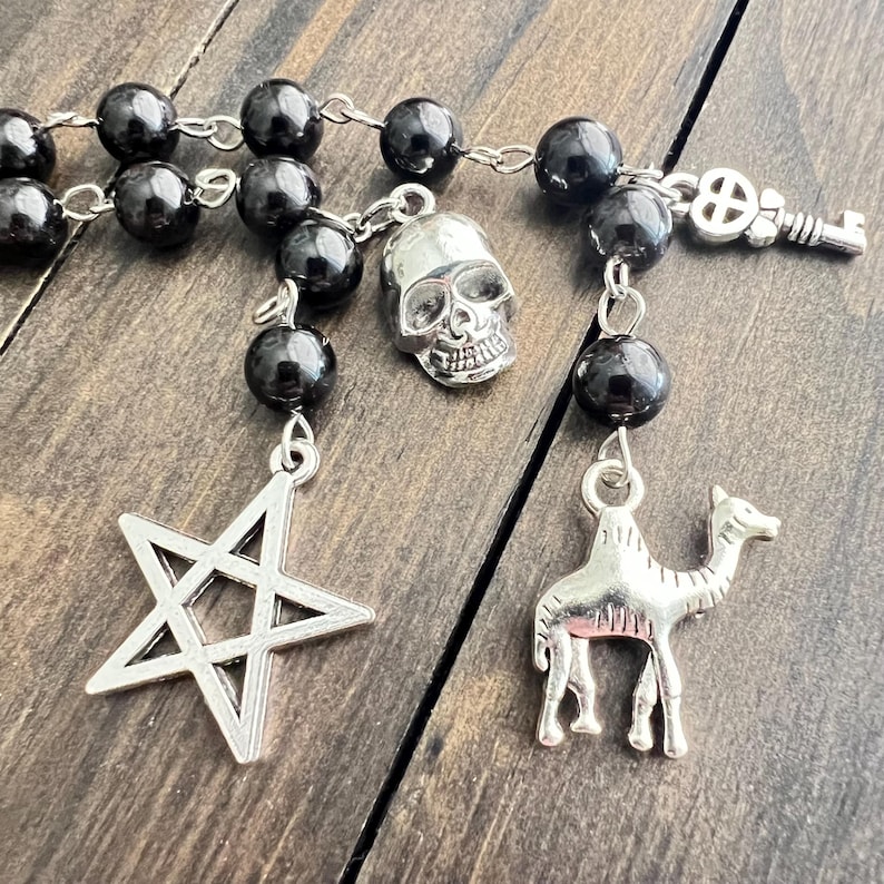 King Paimon Prayer Beads - Witch Ladder for Demon Communication - Etsy