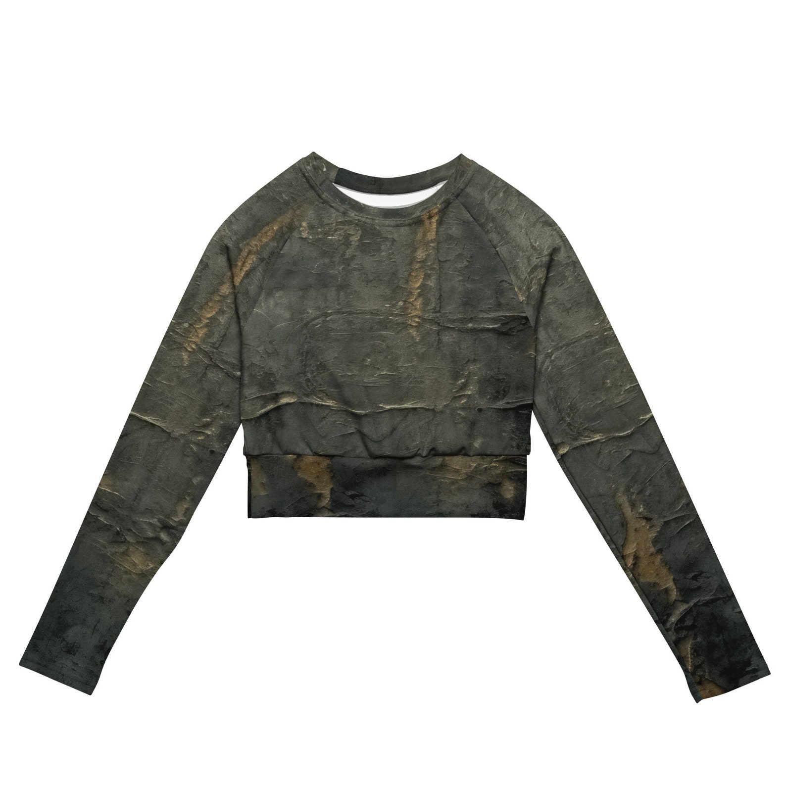 Long Sleeve Crop Top, Crop Tops for Women, Recycled Crop Top, Crop Tops ...