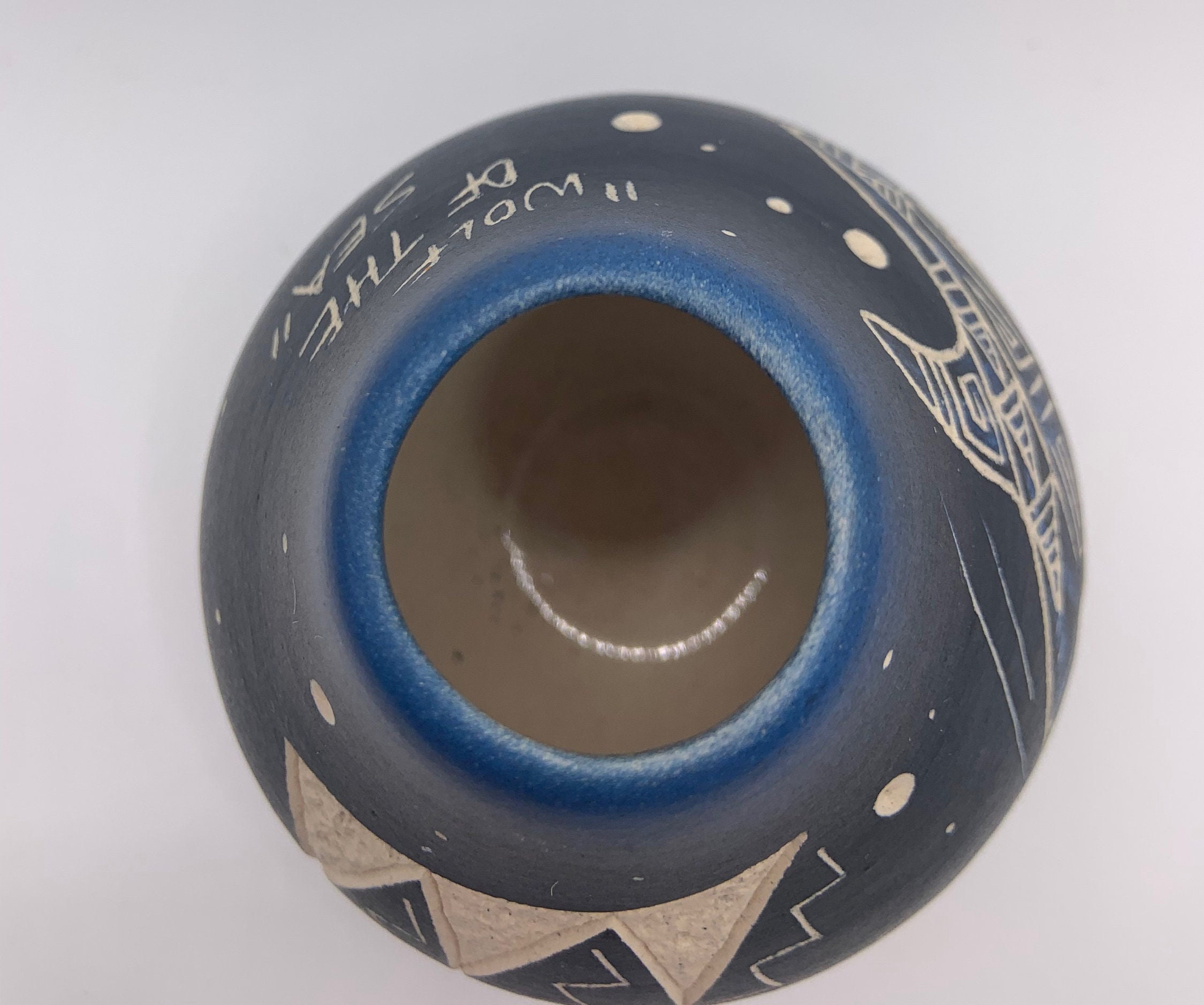 Navajo Pottery Signed by Artist Harrison Juan - Etsy