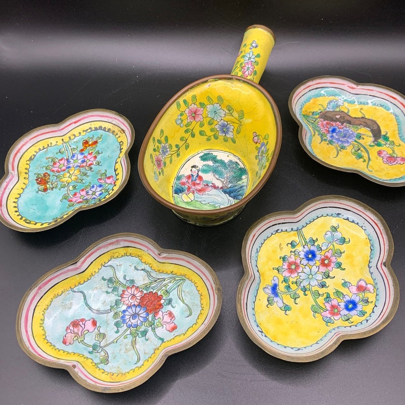 Chinese Enamel - Etsy