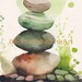 Zen Printable Wall Art,zen Stones,digital Download,wall Decor ...