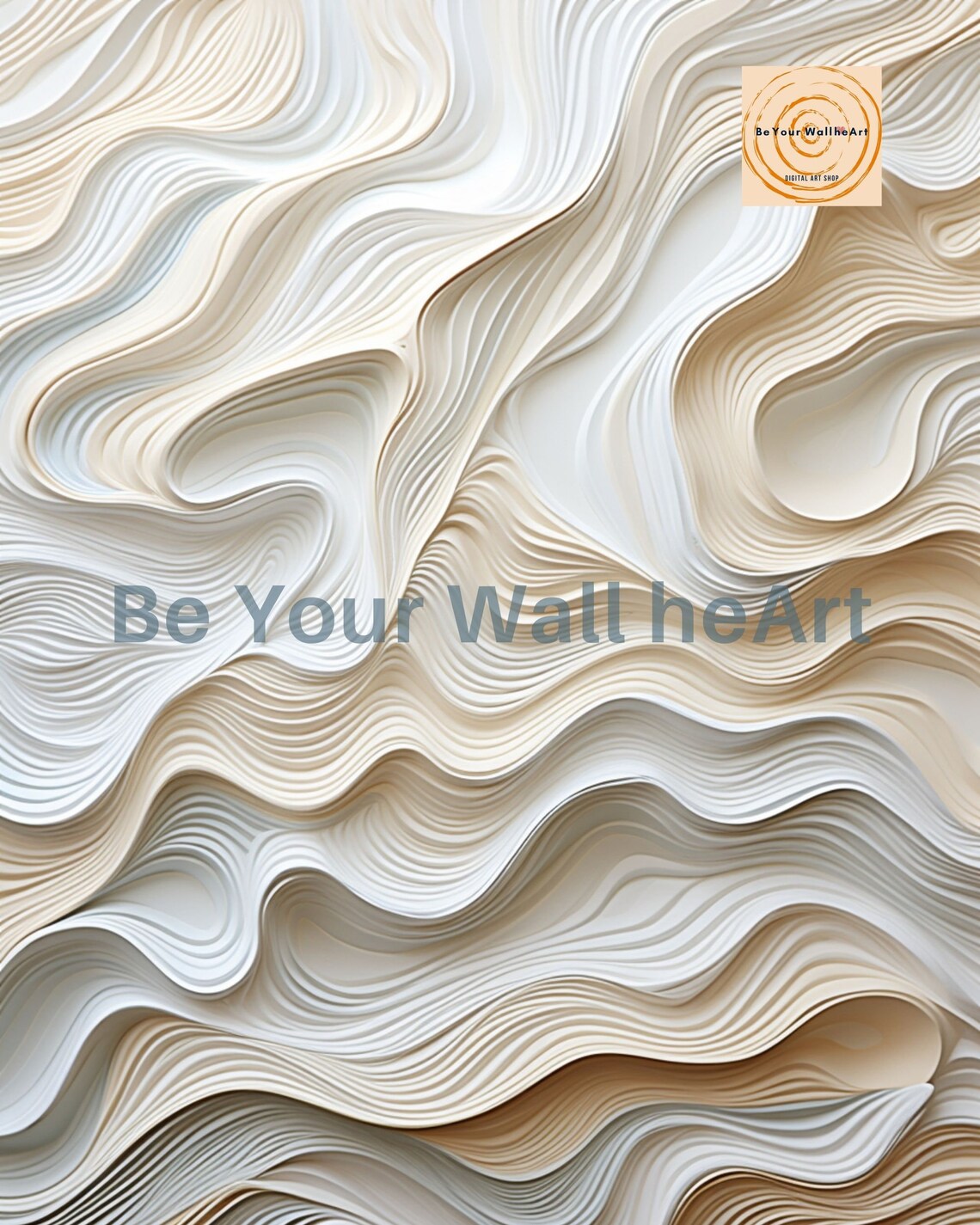 Printable Texture Abstract Wall Art Abstract White Paint Neutral Decor ...