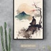 Zen Wall Art Printable,meditation Monk,wall Decor,watercolor Print ...