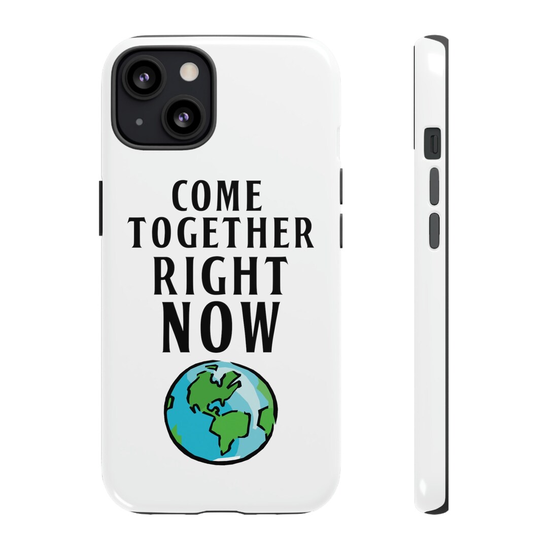 Come Together Right Now iPhone Case - White (iphones 11 - 13) - Etsy