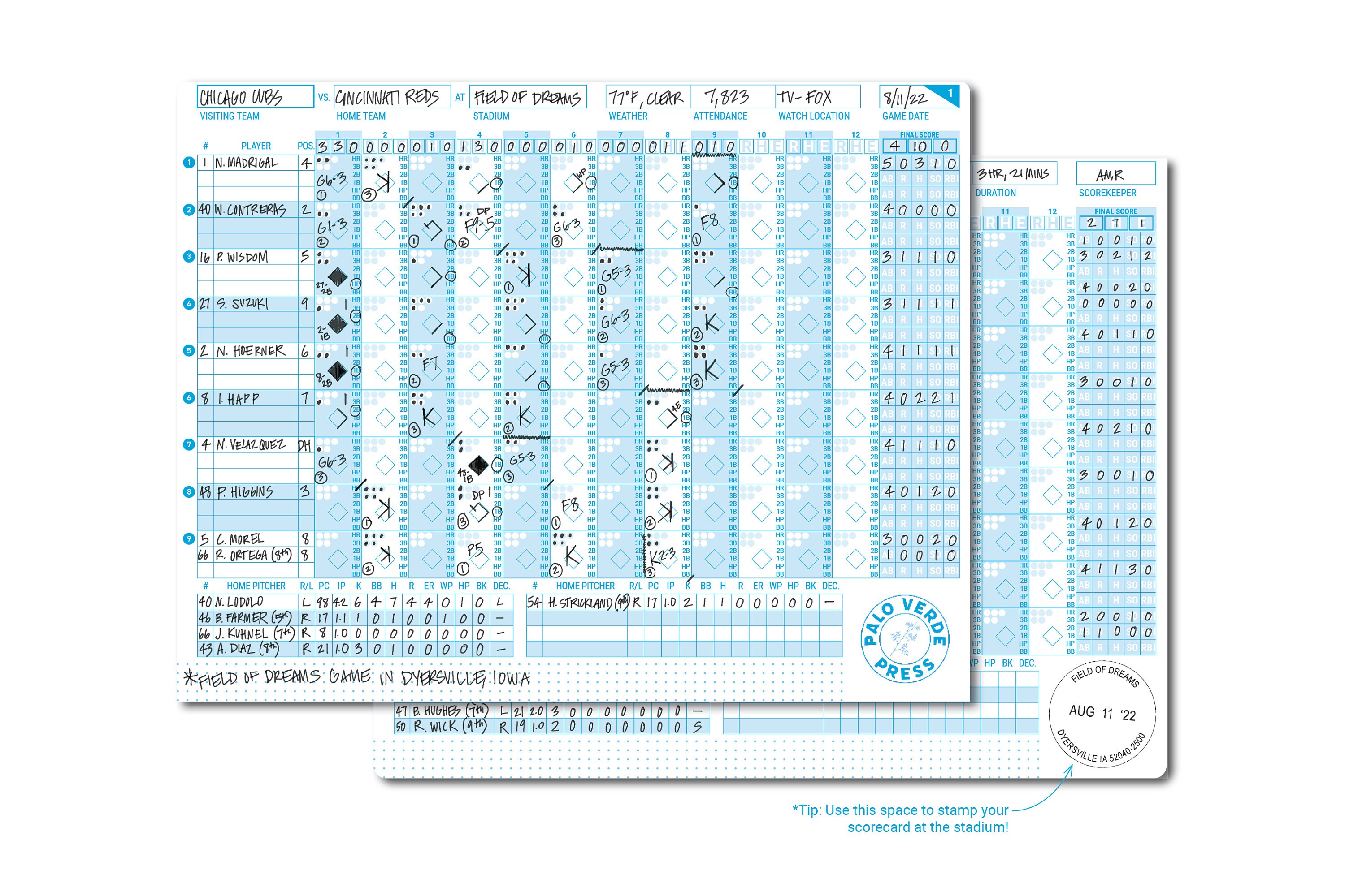 The Pro Baseball Fan's Essential Scorekeeper - Compact Baseball ...