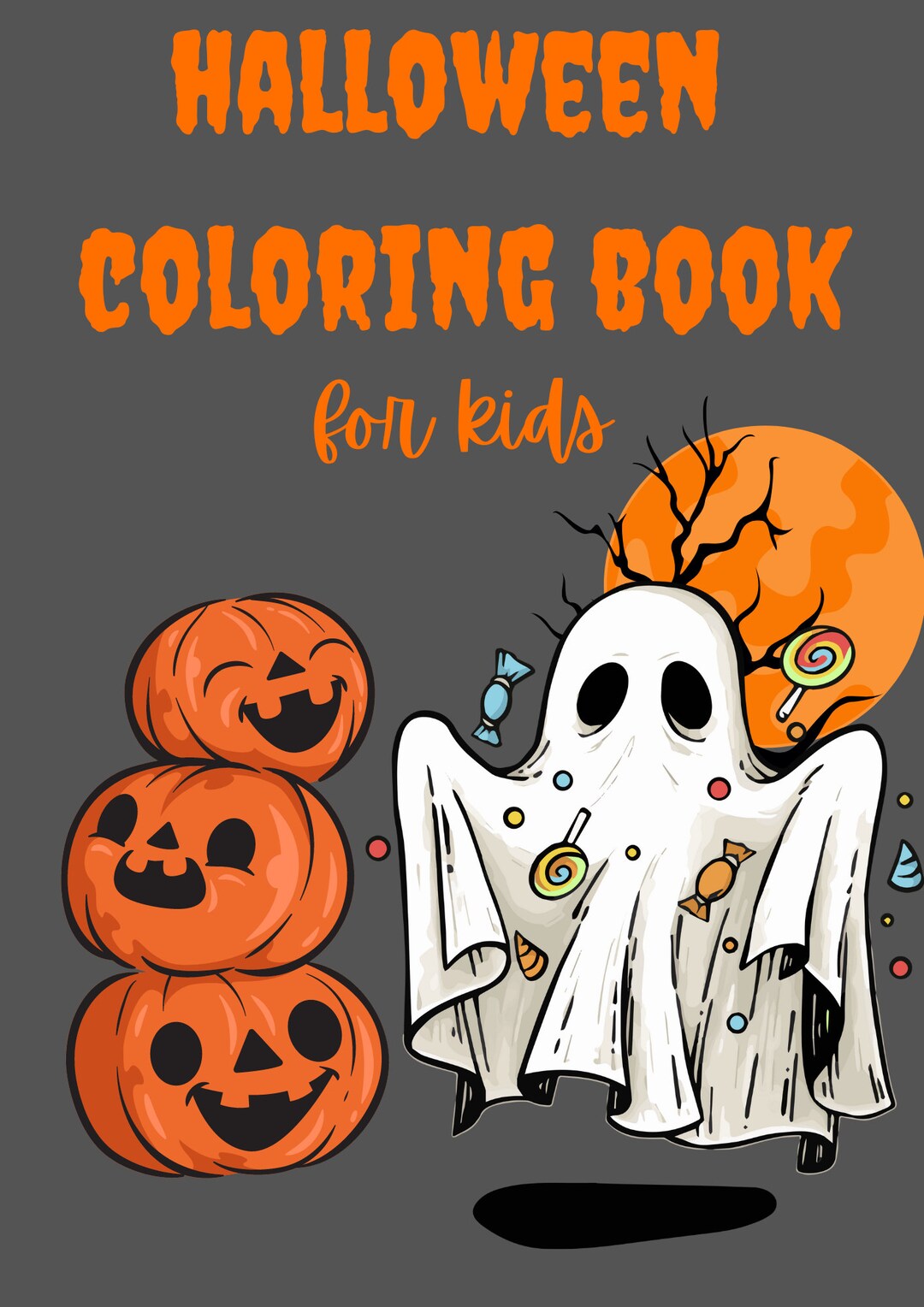 Halloween Coloring Book - Halloween Coloring Pages for Kids - Halloween ...