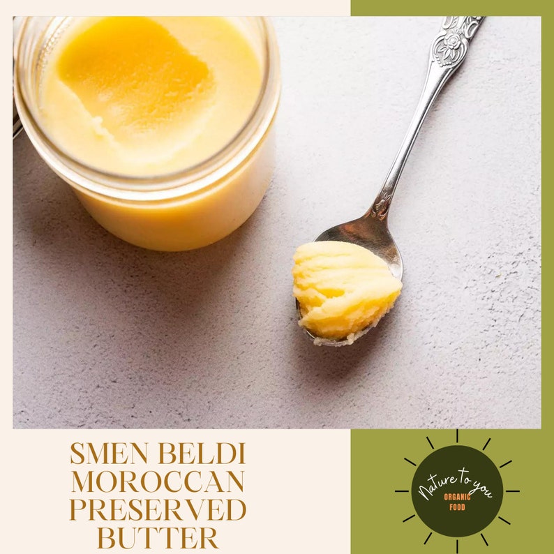 Smen Beldi | Moroccan Preserved Butter |ghee Smen Organic Clarified ...