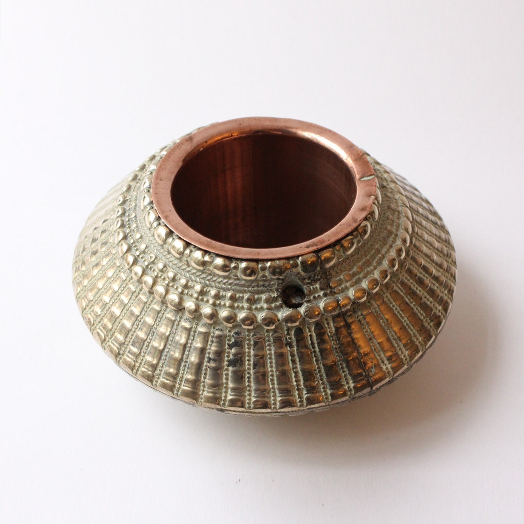 Arabian Omani Ankle Bracelet Dish With Copper Insert, Vintage, Antique ...