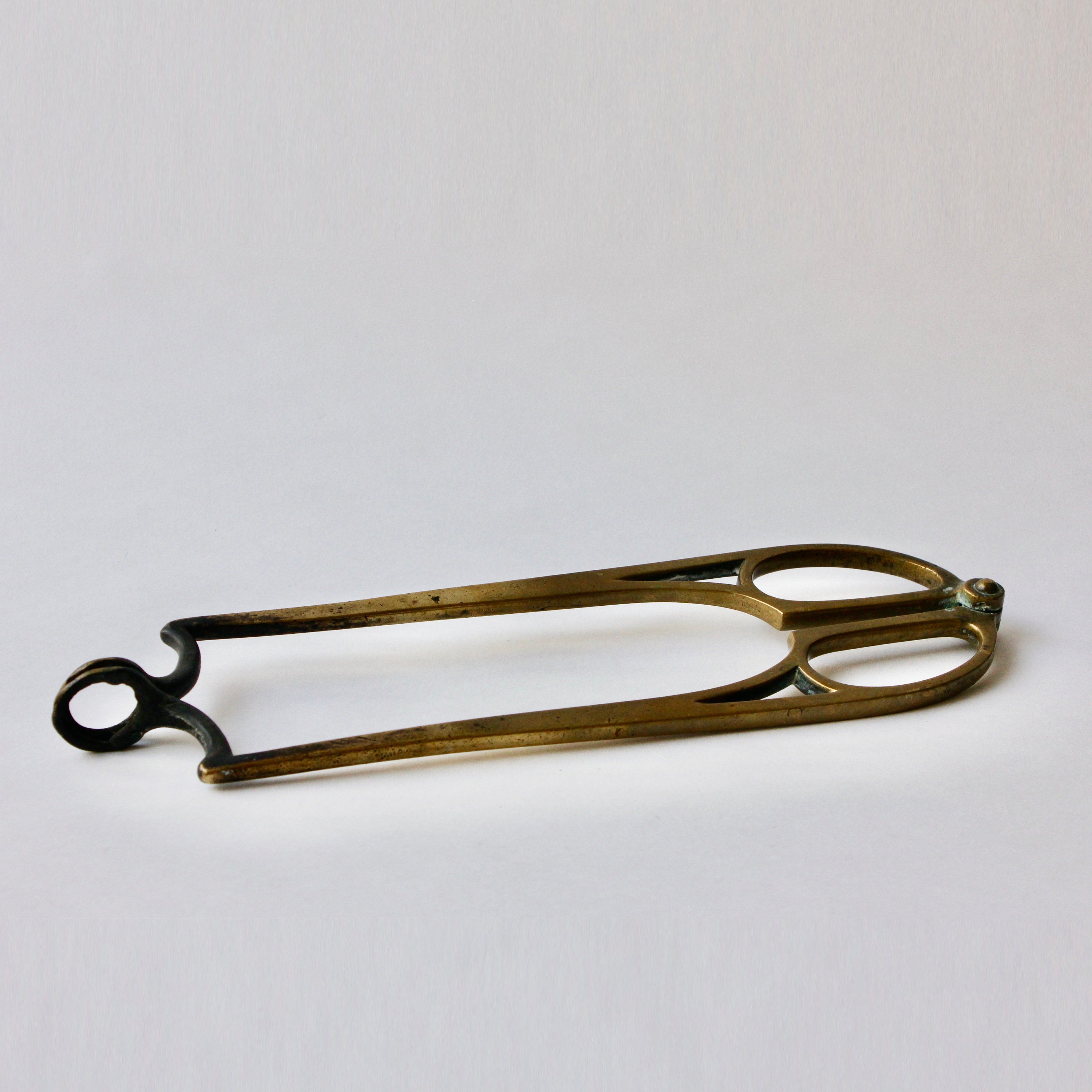 Art Deco Fire Tongs, Solid Brass, Coal Tongs, Rare, Arts and Crafts ...