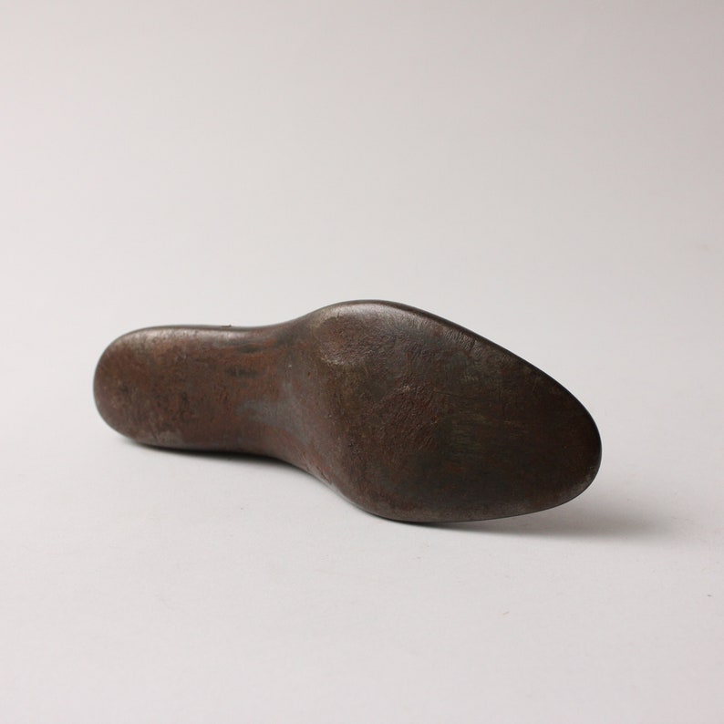 Doorstop, Shoe Last, Cast Iron, Cobblers Last, Flat Shoe Last, Heavy ...
