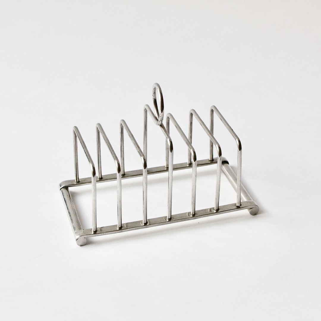 Vintage 'olde Hall' Toast Rack, 6 Slice, Mid Century, Breakfast ...