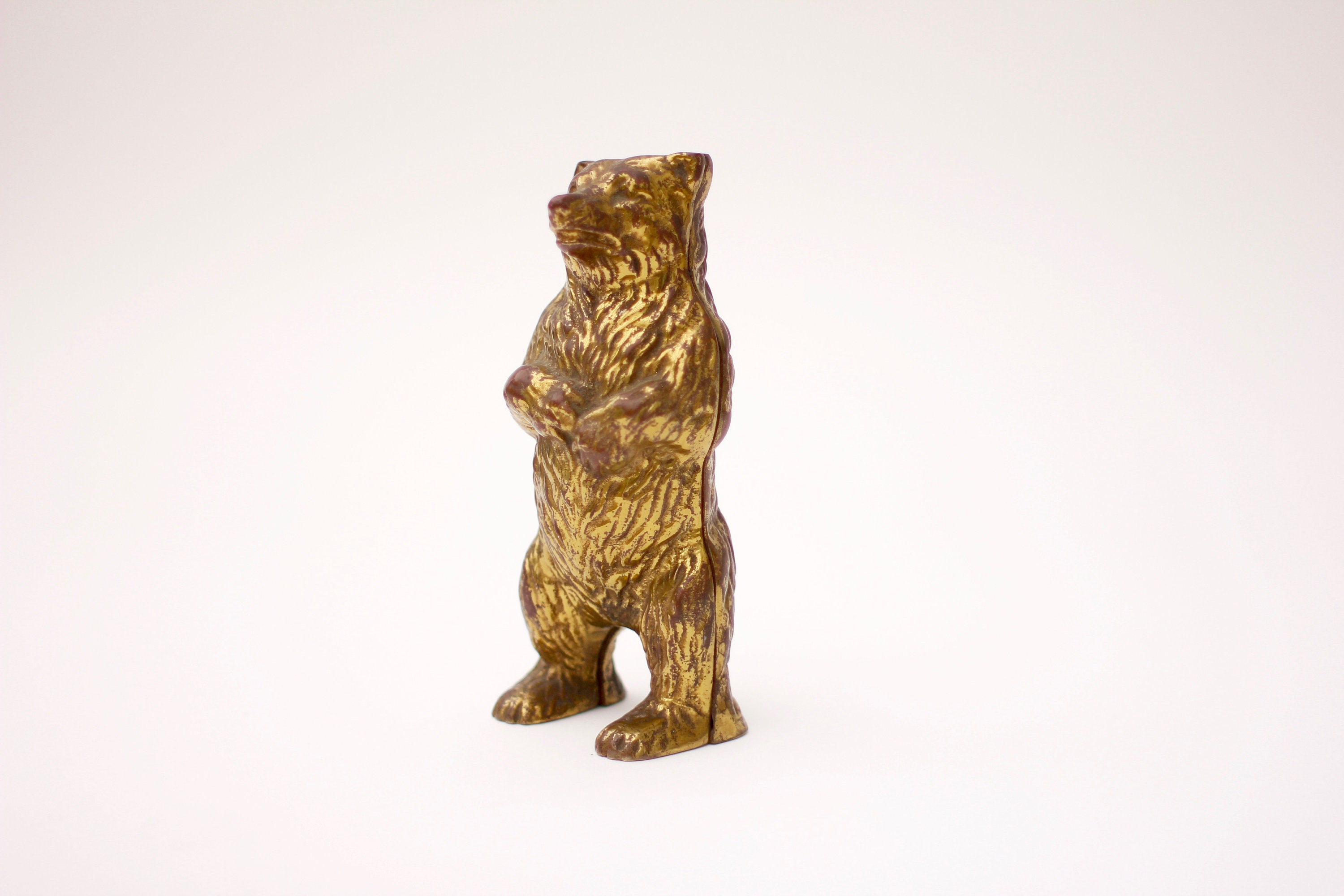 Bear Money Box Brass Coin Box Victorian Piggy Bank - Etsy