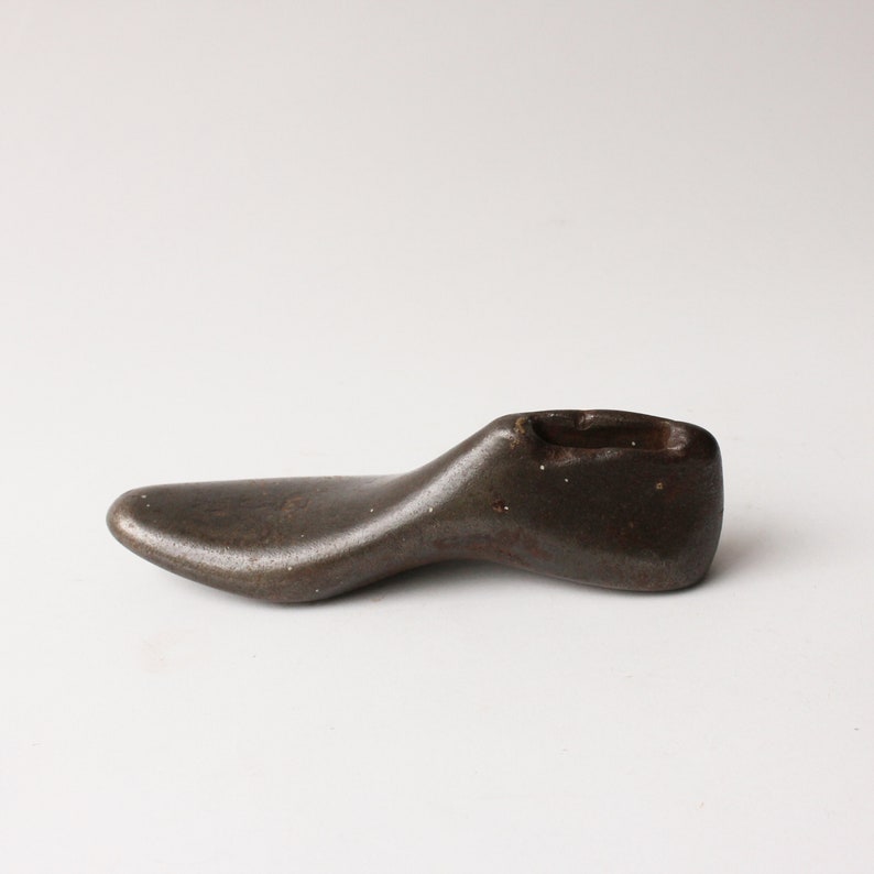Doorstop, Shoe Last, Cast Iron, Cobblers Last, Flat Shoe Last, Heavy ...