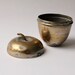 Vintage Apple Shaped Box Gold Tinned Distressed Tin 1890 - Etsy