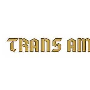 1976 - 1978 Pontiac Trans AM Logo for 3D Printing - Etsy Australia