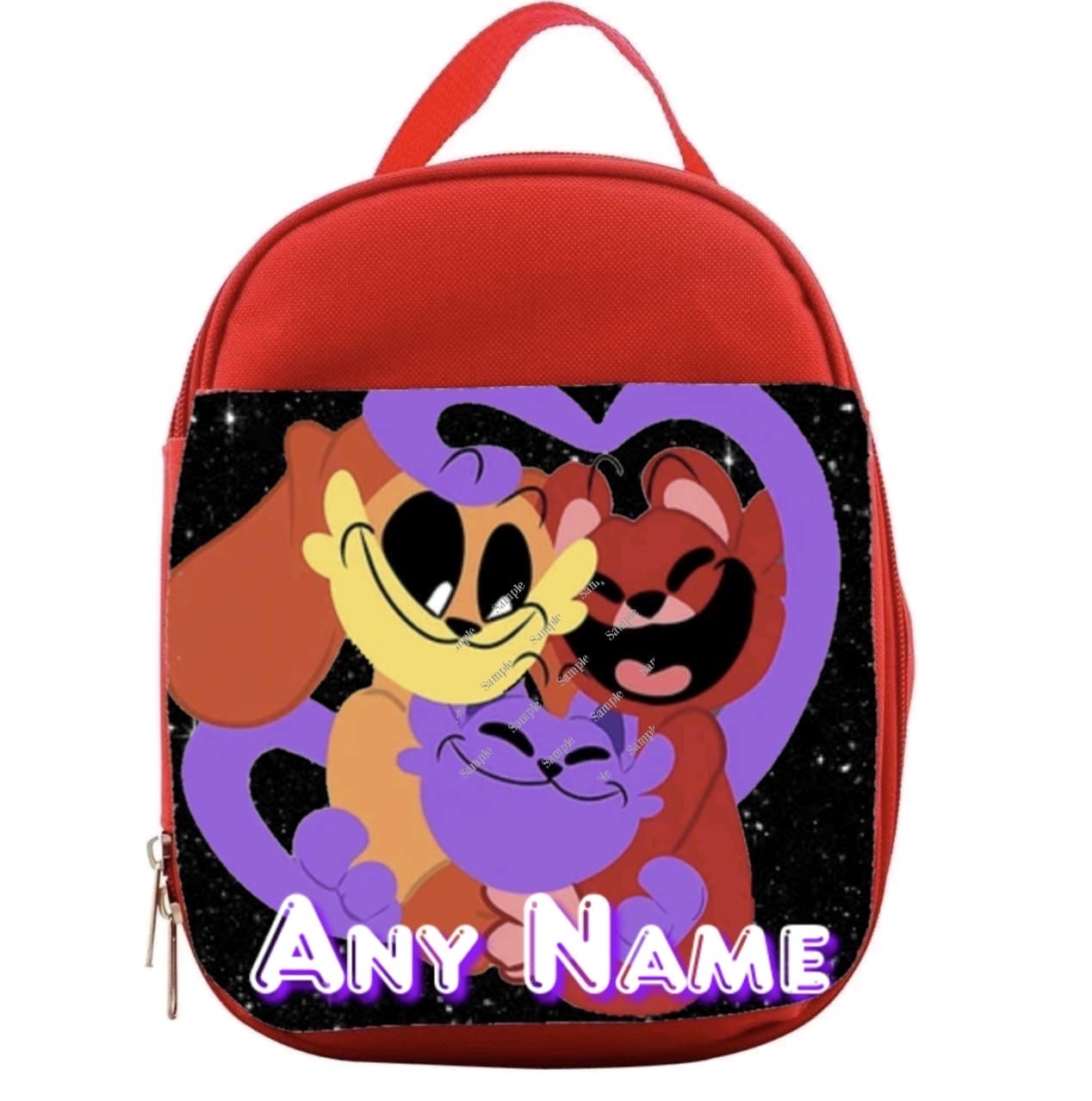 Poppy Playtime Smiling Critters Personalised Cooler Lunch Bag ...