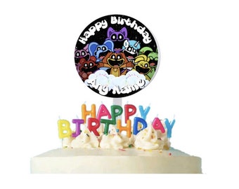 Poppy Playtime Cake Topper - Etsy