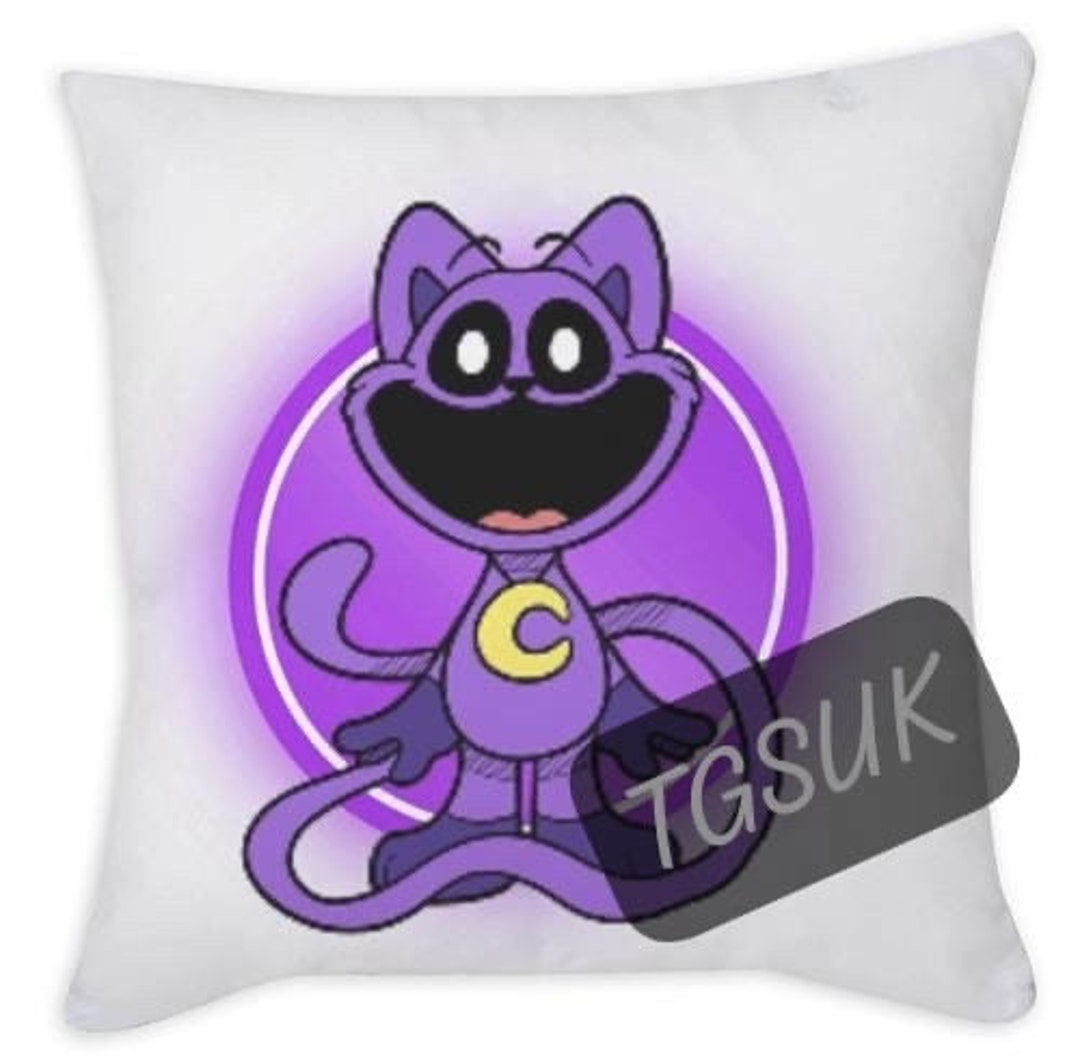 Poppy Playtime Smiling Critters Childrens Bedroom Cushion 40x40 ...