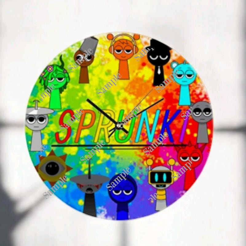 Clock Sprunki - Etsy