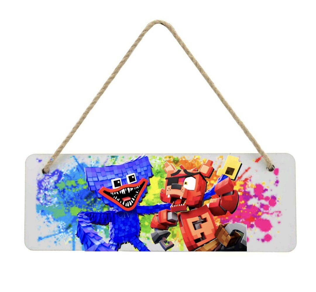 Rainbow Friends/ Roblox/ Poppy Playtime Door Signs, Multiple Designs ...
