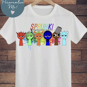 Children's Sprunk I T-shirt, Polyester, Children's Gaming T-shirt ...