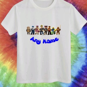 Roblox Tshirt, Multiple Designs Available - Etsy