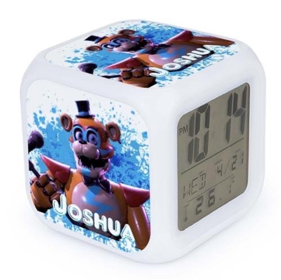 Gaming Horror Designed LED Light up Clock Clocks Can Be Personalised ...