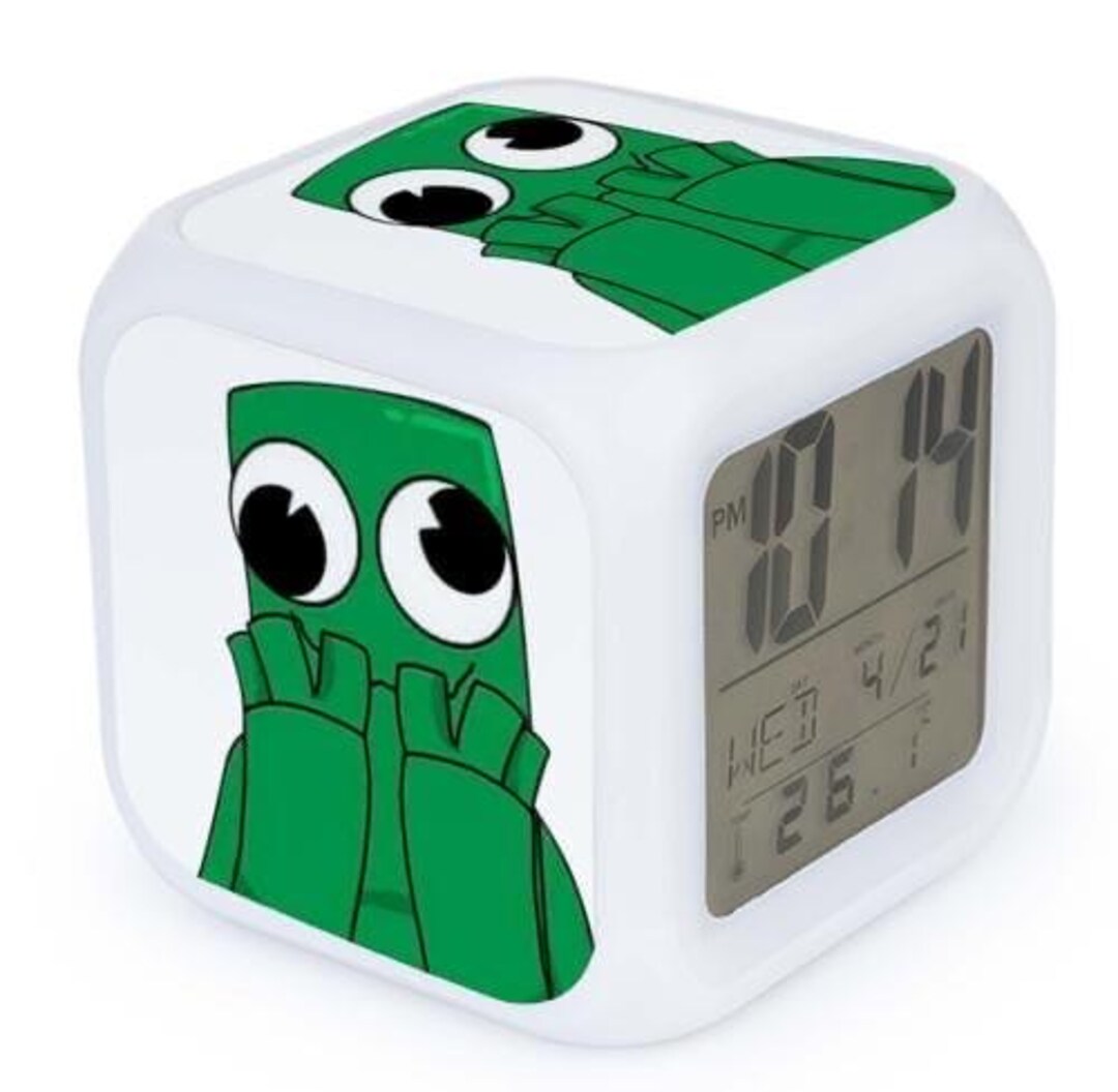Gaming Blox Rainbow Friend Designed LED LIGHT UP Clock Clocks Can Be ...