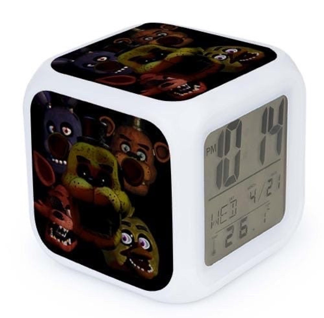 Gaming Horror Designed LED Light up Clock| Clocks Can Be Personalised ...