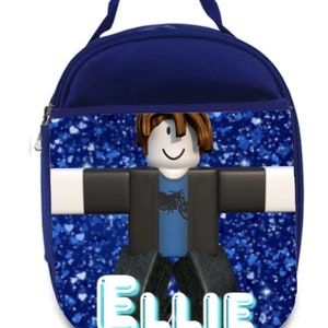 Roblox Gaming Personalised Cooler Lunch Bag, Personalised With Any Name ...