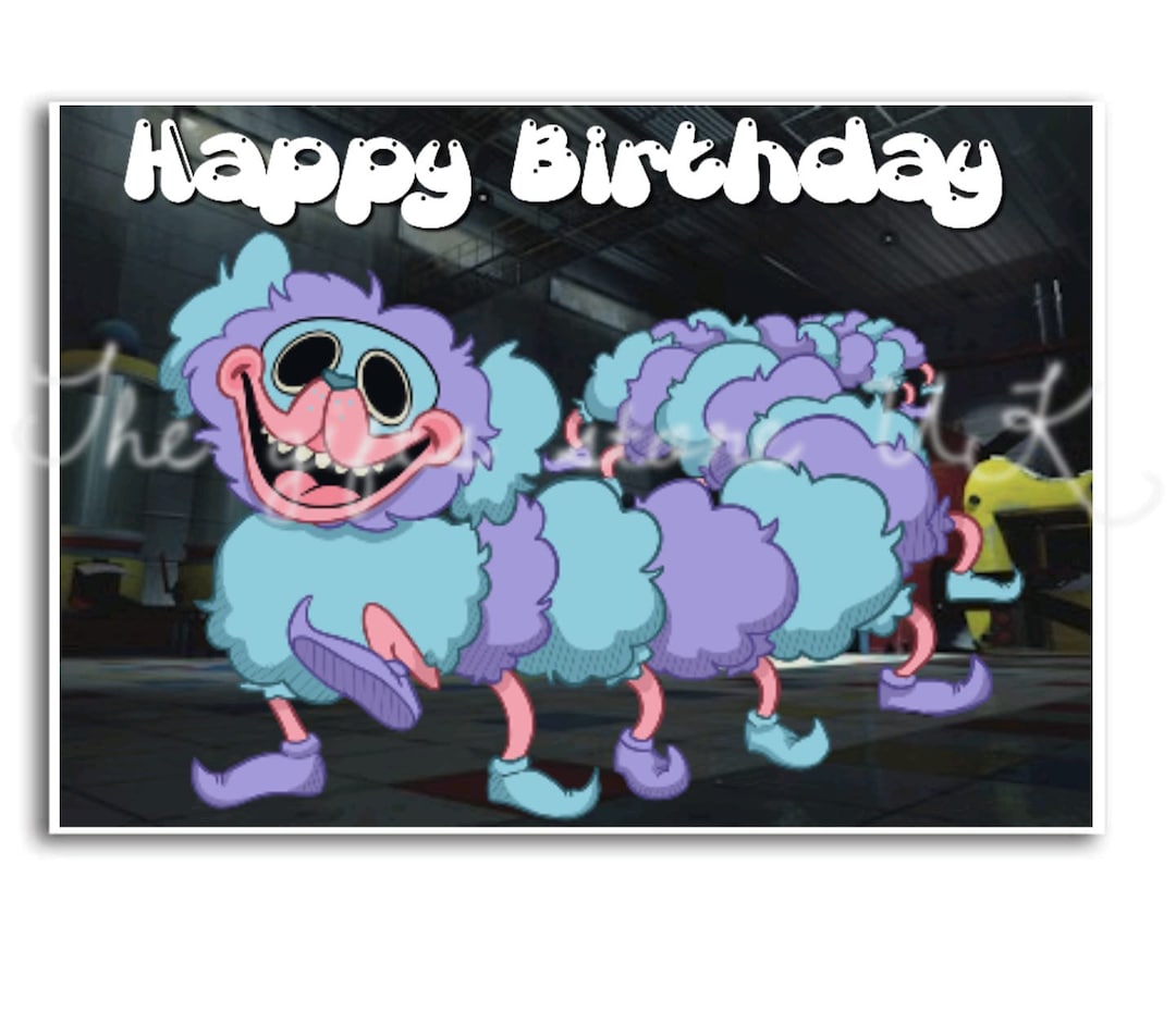 Poppy Playtime Birthday Card, Multiple Designs Available A5 - Etsy