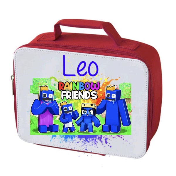 Rainbow Friends Lunch Box - Etsy