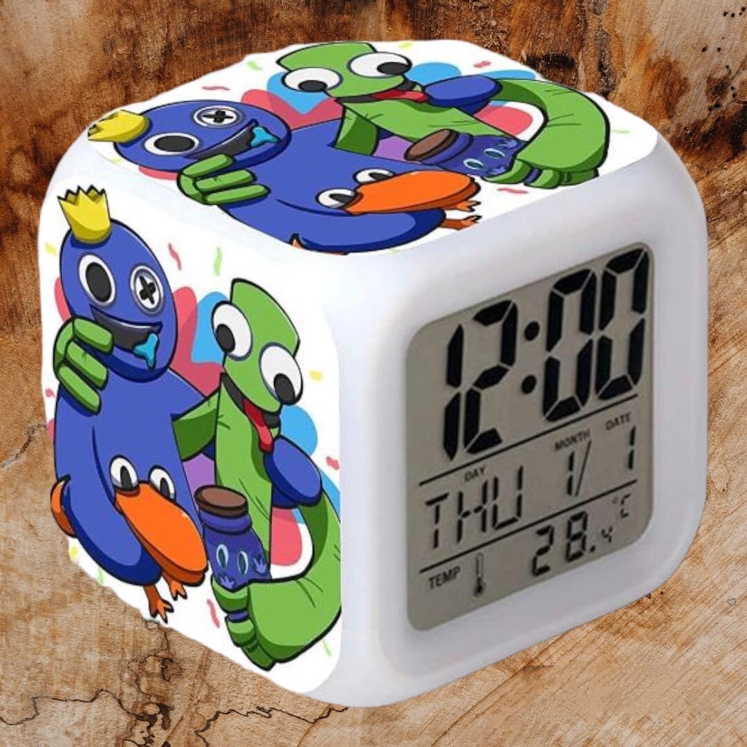 Gaming Blox | Rainbow Friend Designed LED LIGHT UP Clock| Clocks Can Be ...
