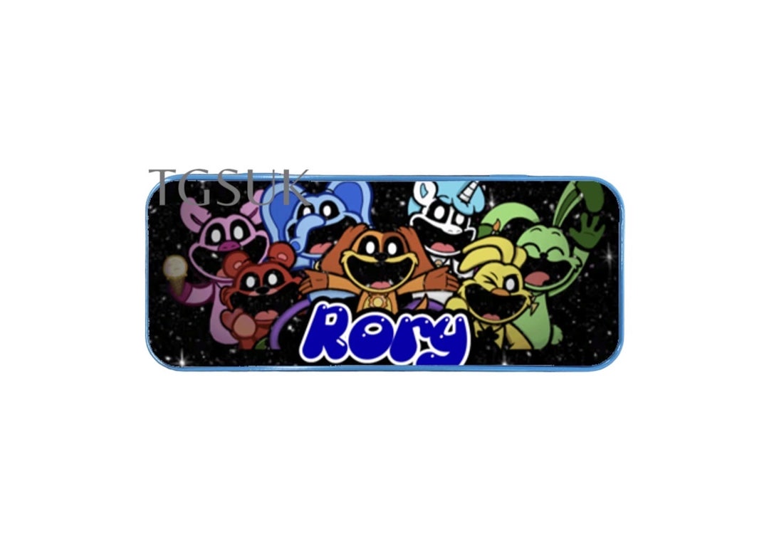 Smiling Critters Poppy Playtime Personalised School Pencil Case ...