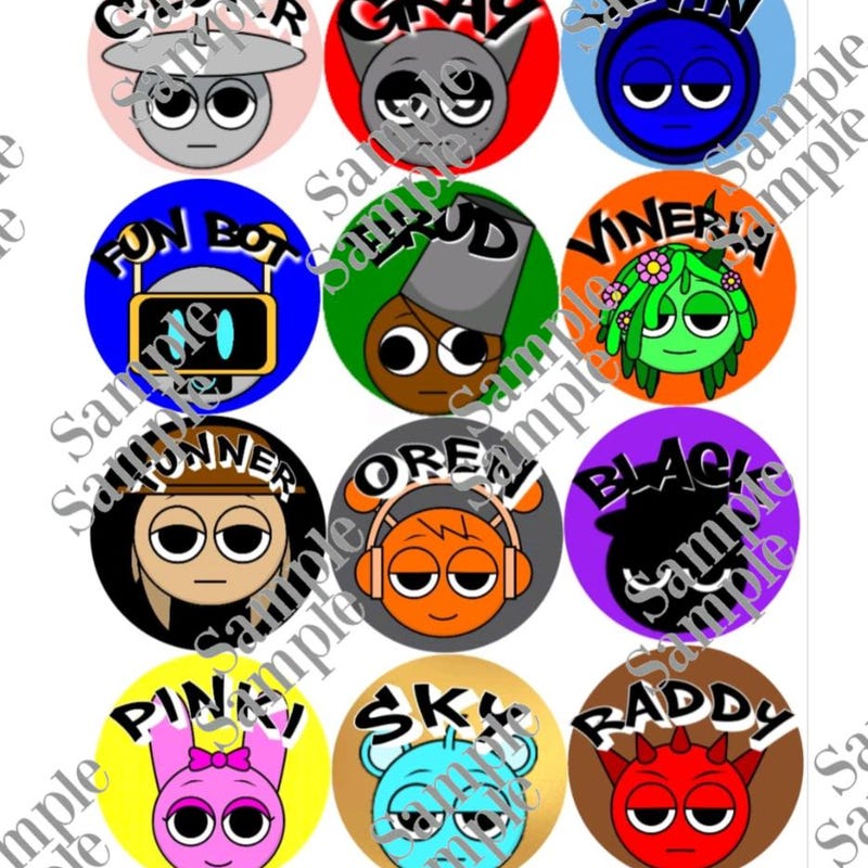Sprunki Png - Etsy