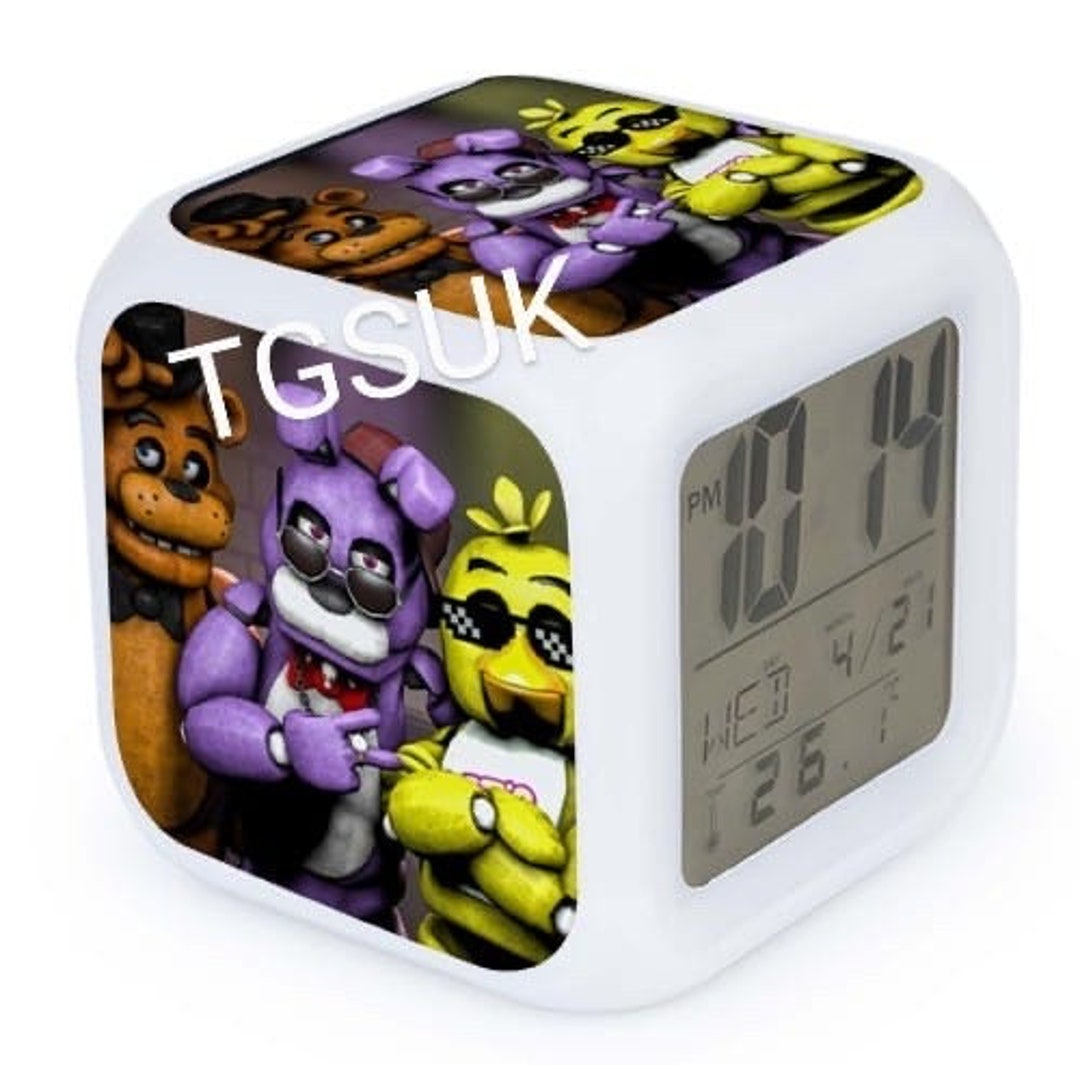 Gaming Horror Designed LED Light up Clock Clocks Can Be Personalised ...