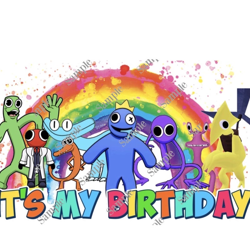 Rainbow Friends Costume - Etsy