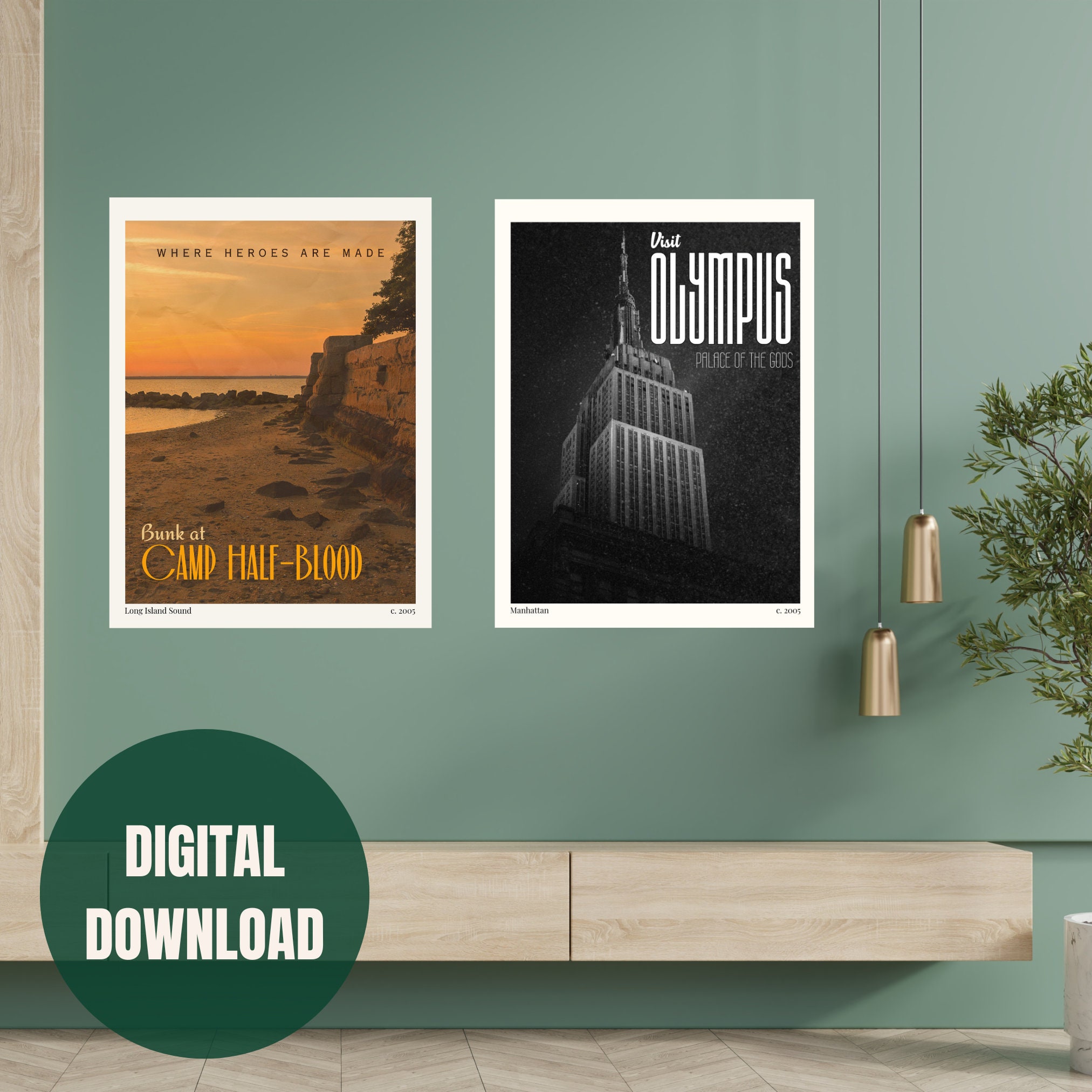 PJO Downloadable Travel Poster Pack. Vintage Aesthetic Bookish Prints ...